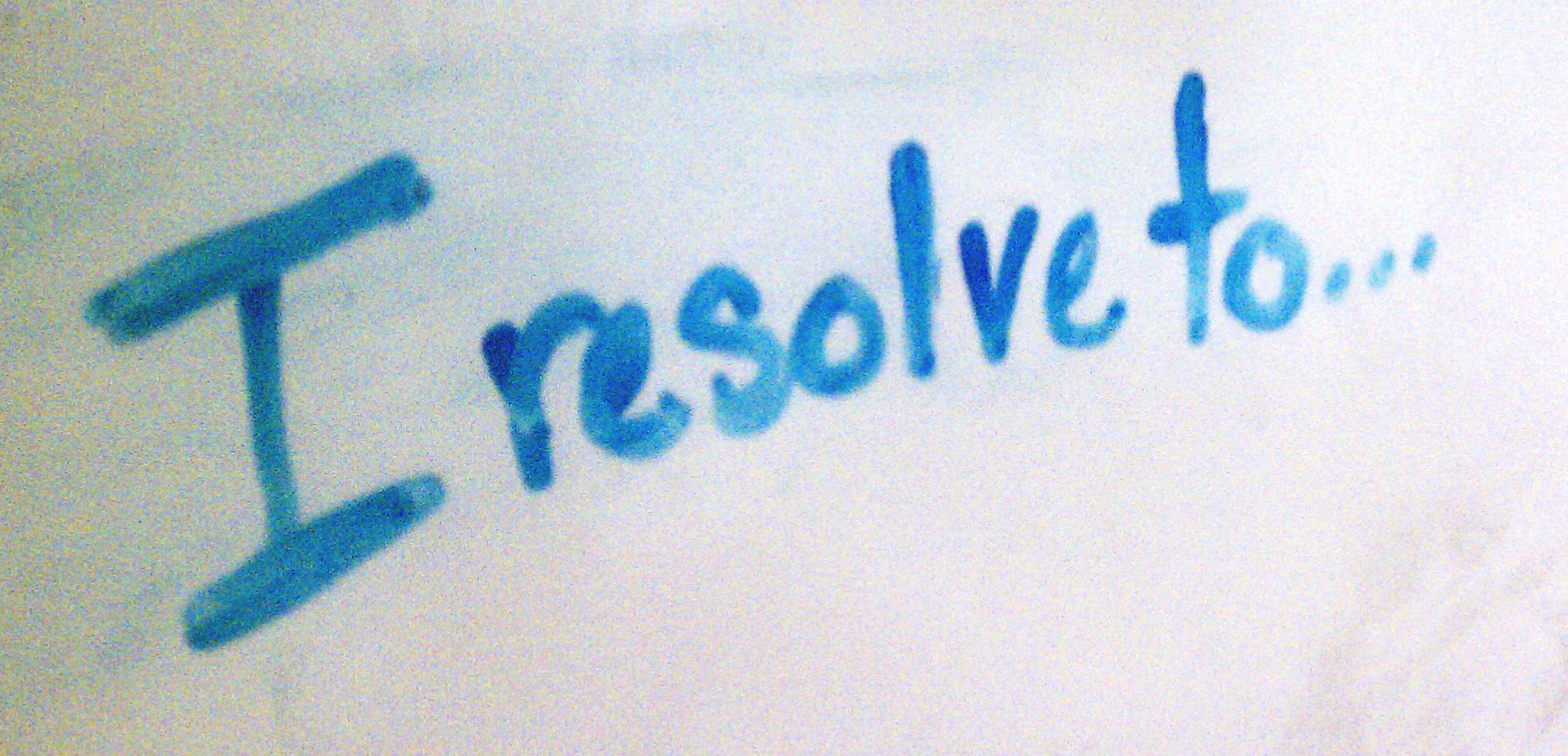 I hereby resolve…